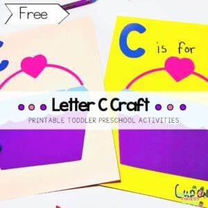 Letter c crafts for preschoolers freebie