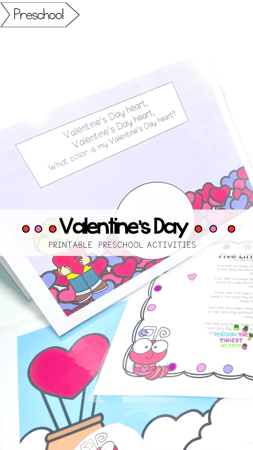 Fun Easy Valentine’s Day Circle Time Preschool Activities